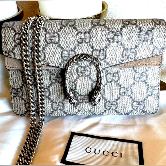 Gucci | Bags | Authentic Gucci Gg Supreme Monogram Canvas Minidionysus ...